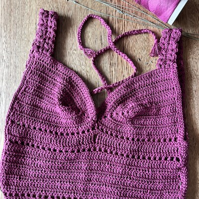 The Demeter Top CROCHET PATTERN Beginner/intermediate Pattern Lizard ...