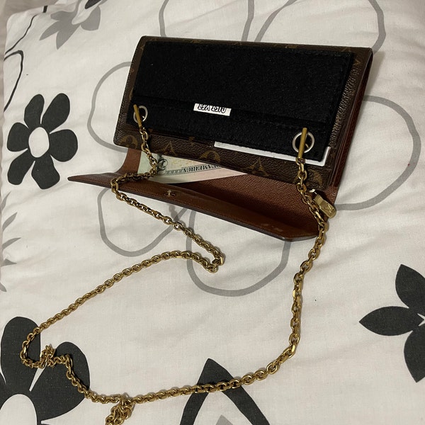 Wallet Conversion Kit With Chain / Wallet Insert Chain Saddle Wallet ...