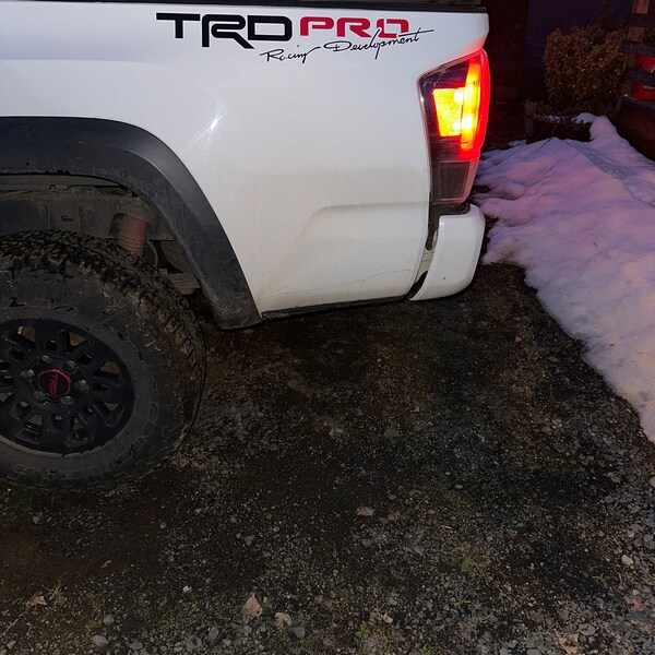 Toyota Tacoma Tundra 2016 2022 TRD PRO Racing Development Bed Vinyl ...
