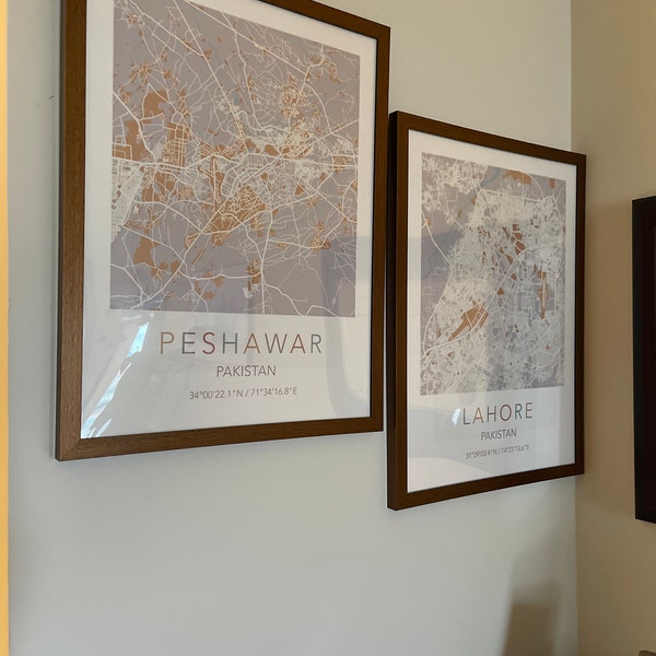 Any City Map, Custom Map Print, Personalized Map, Custom City Map ...