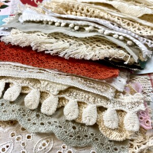 Ecru Cotton Crochet Lace Trim, Insertion Lace - Etsy