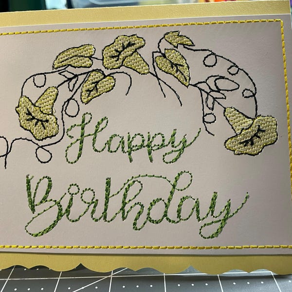 BDT Happy Birthday Balloons - A Machine Embroidery Design Digitised for ...