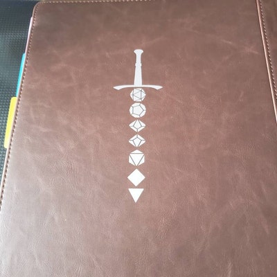 Dice Warrior Dnd / Dungeons and Dragons Vinyl Decal / Sticker / RPG ...