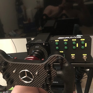 Button Box Sim Racing for Fanatec CSL DD Wheel Base 12 Features No ...