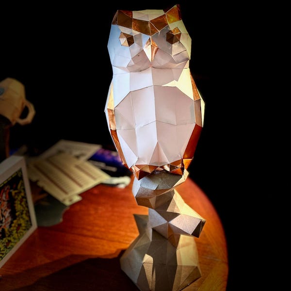 Papercraft 3d RAT MOUSE #1 Low Poly Paper Sculpture Diy Gift Decor Kids ...