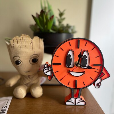 Miss Minutes Working Clock From Loki With FREE Magnet NEW Ghost Version ...