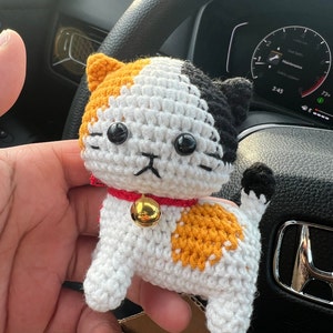 Handmade Chunky Bear Crochet Keychain Cute Bear Keychain - Etsy