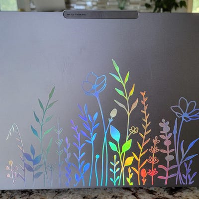 Wildflower Decal, Boho Car Decal, Flower Car Decal, Plant Lover Decal ...