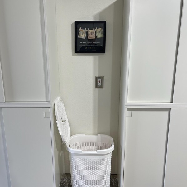 Evidence Bag of Aged Money Wall Art Motivational Fun Gift Wall Art 3D ...