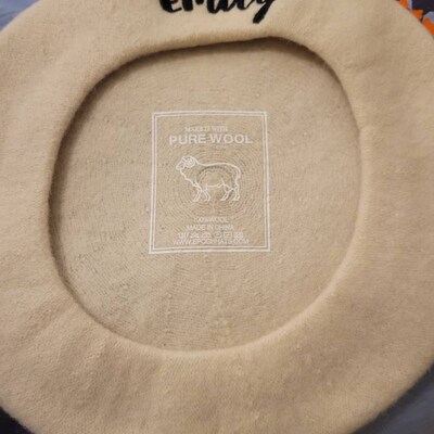 Custom Beret - Etsy