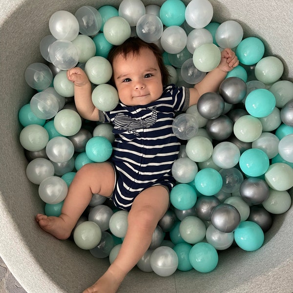 Ball Pit + 300 Balls Included - Gray - Etsy