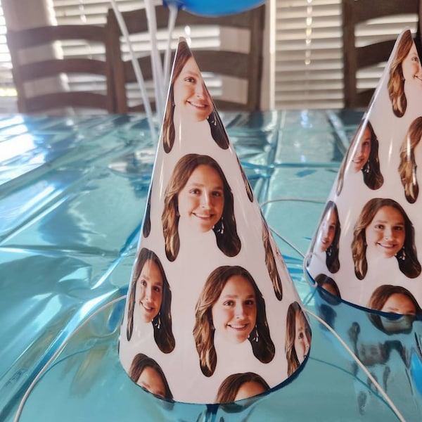 Personalized Novelty Party Hats for Birthday Celebrations and Parties ...
