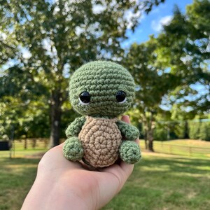 PATTERN: Timmy the Tiny Turtle Crochet Turtle Pattern - Etsy