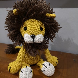 Patrón crochet León TYRION el león Amigurumi pdf tutorial | Etsy México