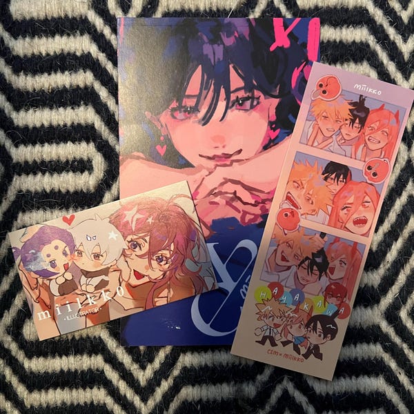 Anime Photobooth Photostrips - JJK, CSM, Hxh, MHA, Blue Lock ...