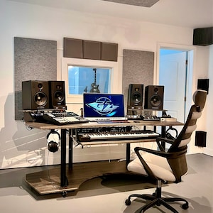 Silentpoly™ Dual-tone Acoustic Panels, 2x2 or 2x4 3 Color Options Sound ...