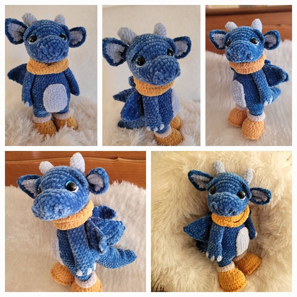 Kangaroo Crochet Plush Pattern / Amigurumi Kangaroo Pattern / Stuffed ...