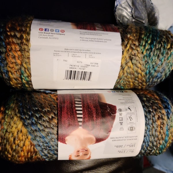 Ice Yarns PICASSO Rainbow, Dark 67627 Knitting Supplies, Crochet ...