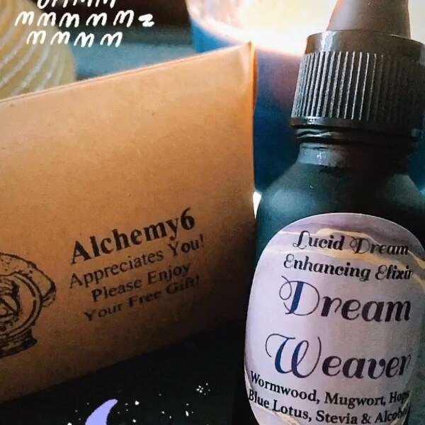 DREAM WEAVER ELIXIR | Meditation Aid | Lucid Dream Enhancer | Mugwort ...