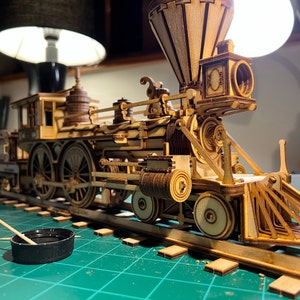 C-1094 Wood Sided Caboose Kit - Etsy