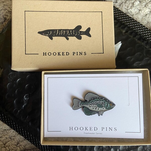 Sockeye Salmon - Fish Pin With Gift Box - Etsy