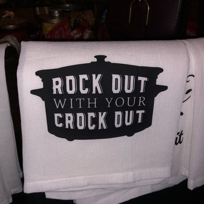 Rock Out With Your Crock Out, Cricut File, Silhouette File, SVG, PNG ...