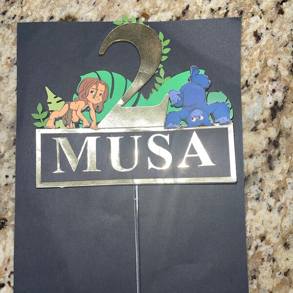 Tarzan Theme Cut Out, Card Stock Cutouts - Etsy