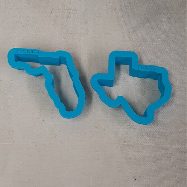 State Shaped Custom Cookie Cutter - All States - Etsy