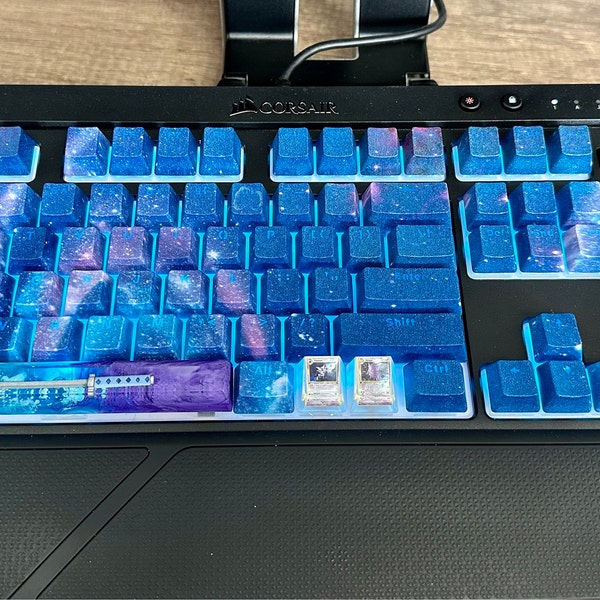 Mechanical Keyboard Keycaps Black to Gray Gradient for Cherry MX Stem ...