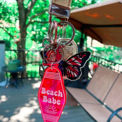 Retro Motel Keychains, Cute Motel Keychains, Motel Keychains Funny ...