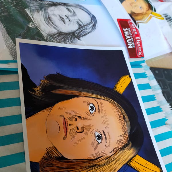 Mike Wozniak, Taskmaster, Greeting Card. - Etsy