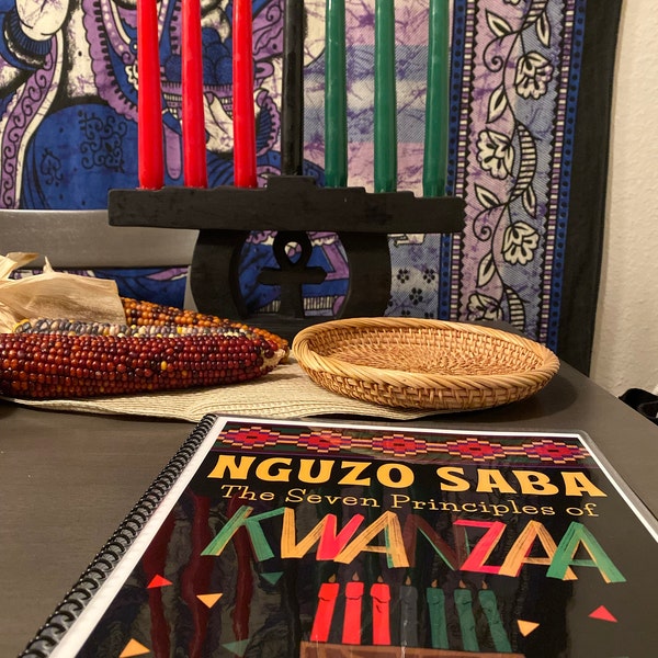 Unity Africa Brown Kwanzaa Set - Etsy