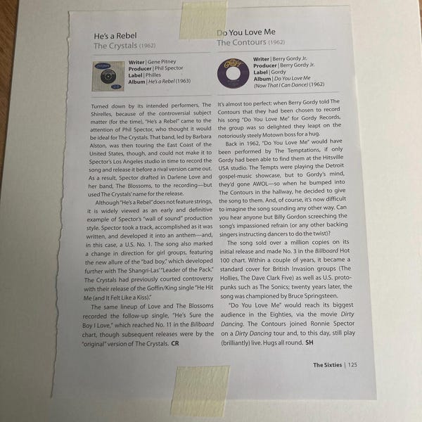 Original Vintage Mini Poster / Book Clipping - Aretha Franklin & Cholly ...