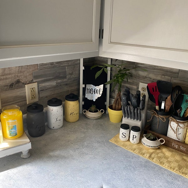 Full Farmhouse Kitchen Set/farmhouse Kitchen Decor/farmhouse Utensil ...