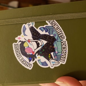 Deltarune Spamton Sticker Make Those Wacky Stacks Die Cut Sticker ...