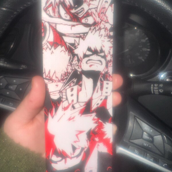 Bakugo Bookmark | My Hero Academia Bookmark | 3D Printed Manga Bookmark ...