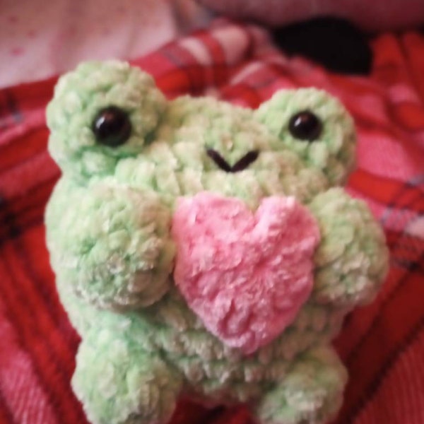 Handmade Soft Crochet Valentines Day Bee Plush - Etsy