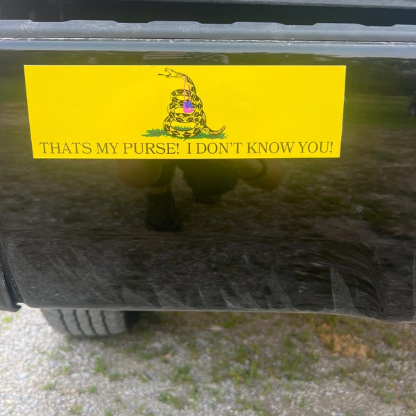 TRAF - Now Read It Backwards Bumper Sticker or Magnet | Funny Sticker ...