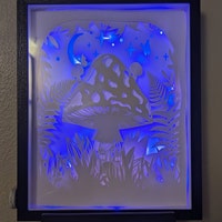 Zodiac Leo Shadow Box SVG Template, Astrological Signs Papercut ...