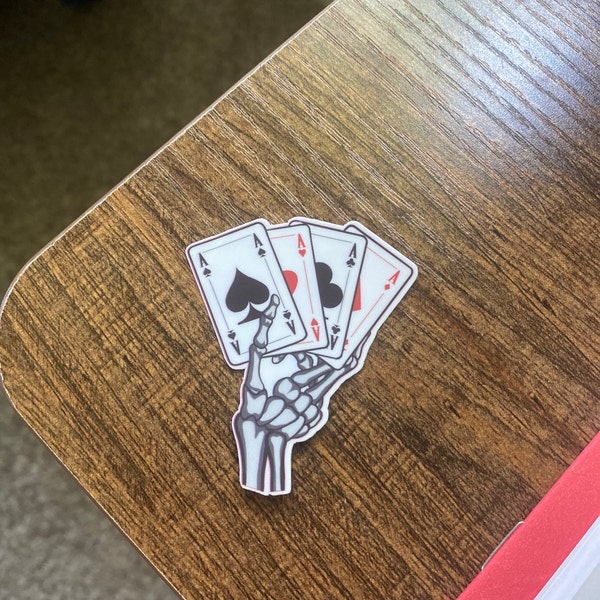 Punchy Playing Card, Sticker, Southern Cowgirl Decal, Turquoise Concho ...