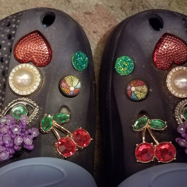 Custom Bling Kids Girls Clogs - Various Colors and Styles - Etsy