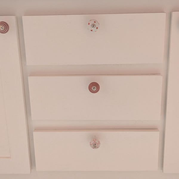 Pink Mixed Assorted Design Ceramic Knobs Ceramic Door Knobs Handpainted Ceramic Knobs Kitchen ...