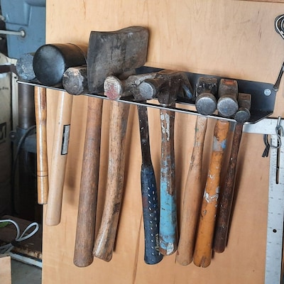 Garage Hammer / Mallet Rack Tool Organizer - Etsy