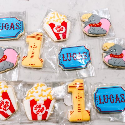 Dumbo Cookies, Birthday Cookies - Etsy