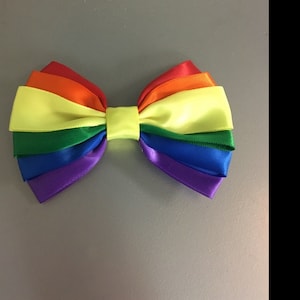 LGBT Gay Pride Bow - Etsy