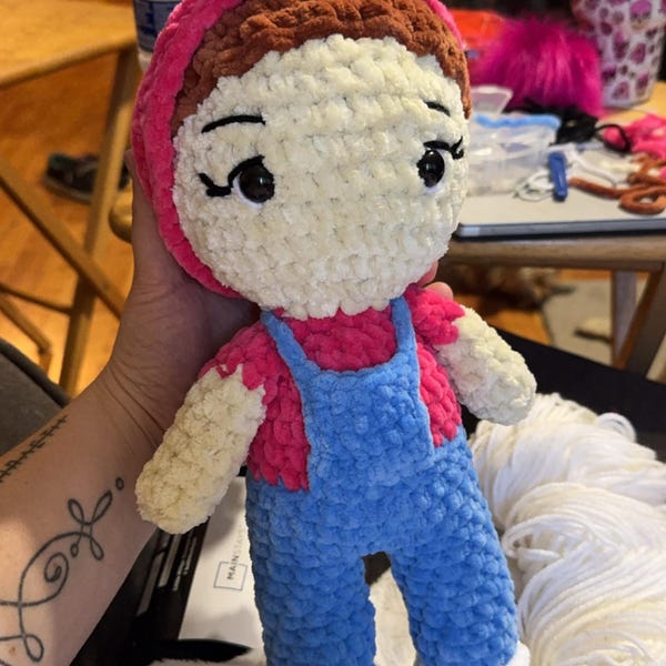 Crochet Ms. Rachel Pattern, Ms. Rachel Doll Pattern, Ms. Rachel Crochet ...