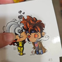 Gambit - Kiss-cut Stickers - Etsy