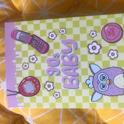 Y2K Digital Paper Pack, CUTE Y2K RETRO 6 Seamless Repeat Pattern Pages ...