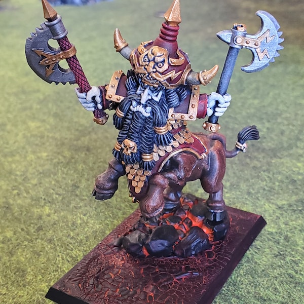 Evil Dwarf Sorcerer Lord on Beast of Bedlam - Fabelzel - Etsy