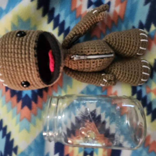 Crochet Amigurumi Sackboy Doll - Etsy